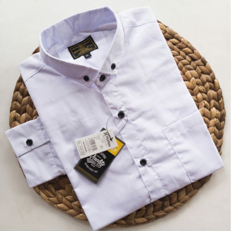 Jual kemeja lengan panjang pria kemeja polos pria kemeja panjang formal ...