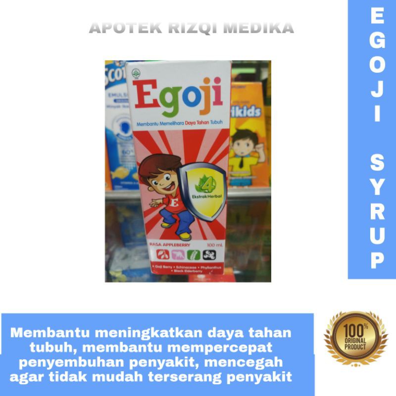 Jual EGOJI SYRUP 100ml | Shopee Indonesia