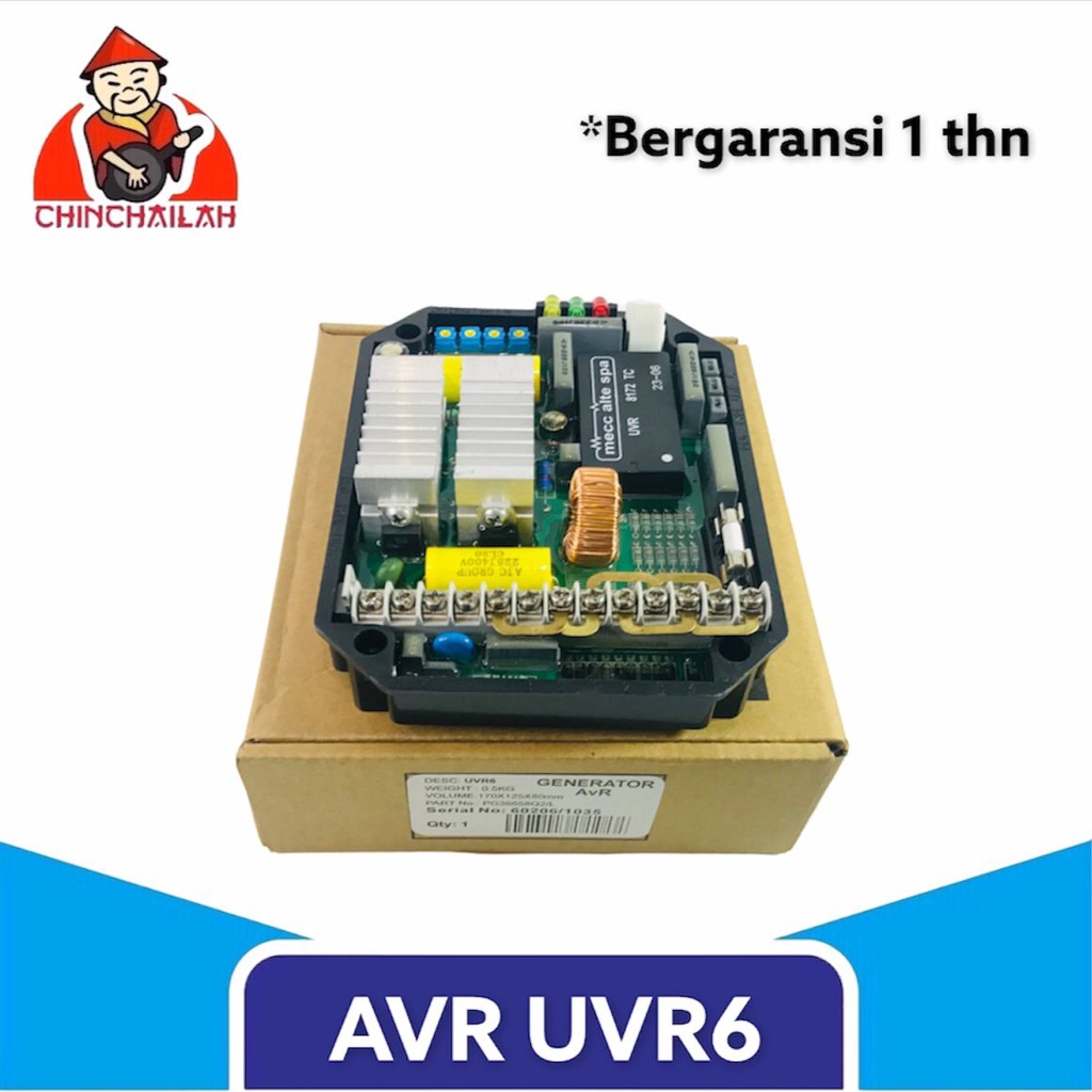 Jual AVR Genset / generator tipe UVR6 / UVR 6 Mecc alte bergaransi 1 ...