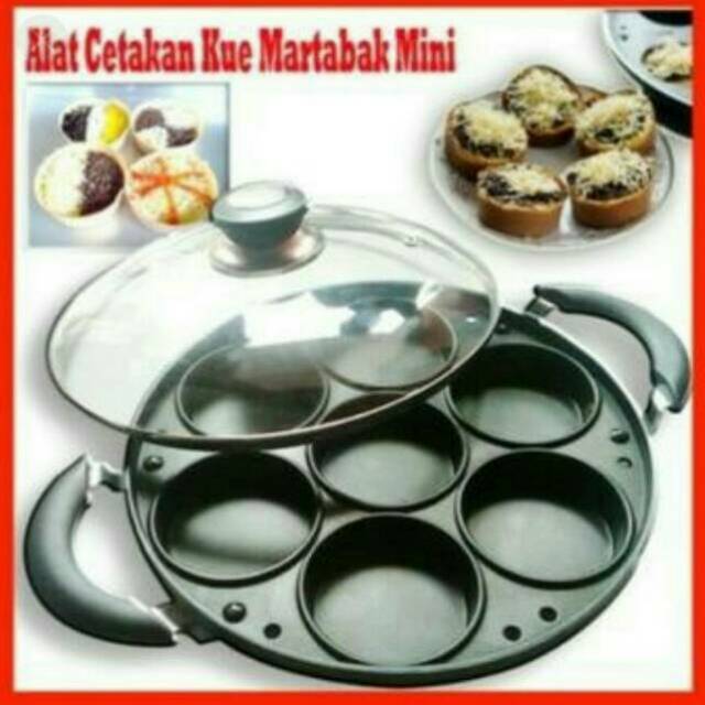 Jual HAPPYCALL Cetakan Martabak Mini Lumpur Apem Wingko Isi 7 Lubang ...