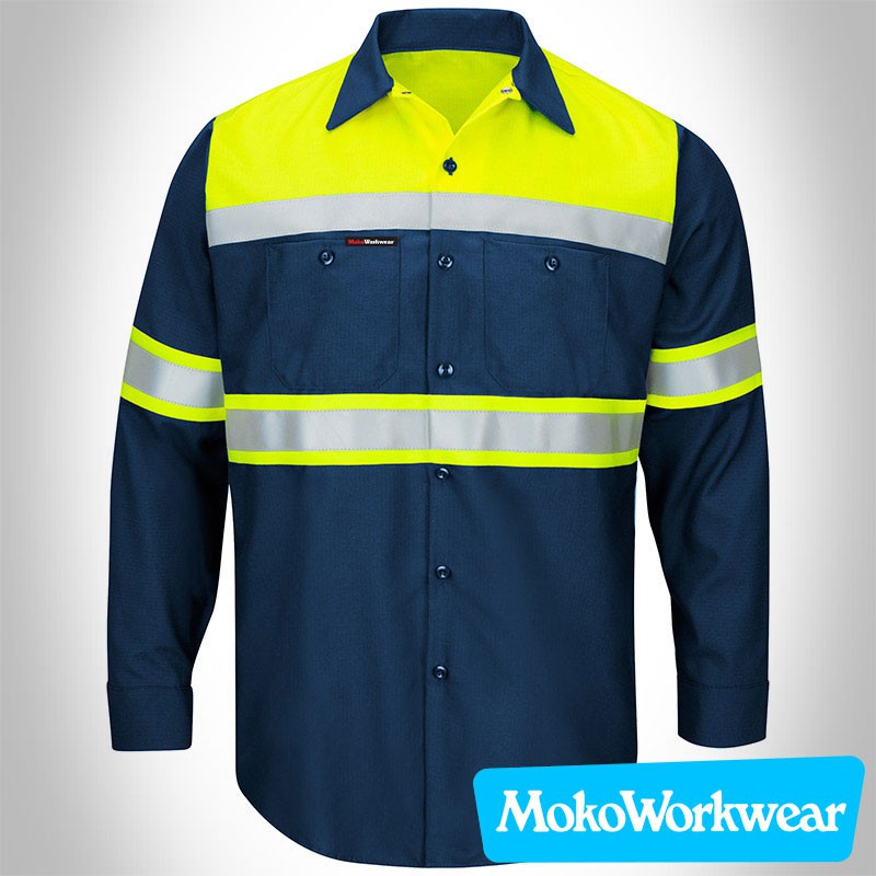 Jual WEARPACK SAFETY PREMIUM MOKOWORKWEAR NEW HIJAU STABILO / LIGHT ...