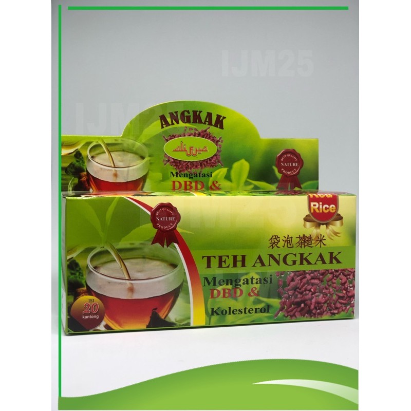 Jual teh angkak celup isi 20/teh angkak/teh celup/teh angkak celup ...