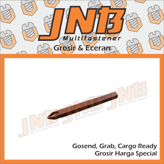 Jual LAKONI PRO Impact Driver Bits (S2) PH 1 2 3 (+) Mata Obeng Ketok ...