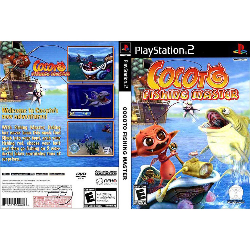 Jual Kaset Ps2 Game Cocoto Fishing Master | Shopee Indonesia