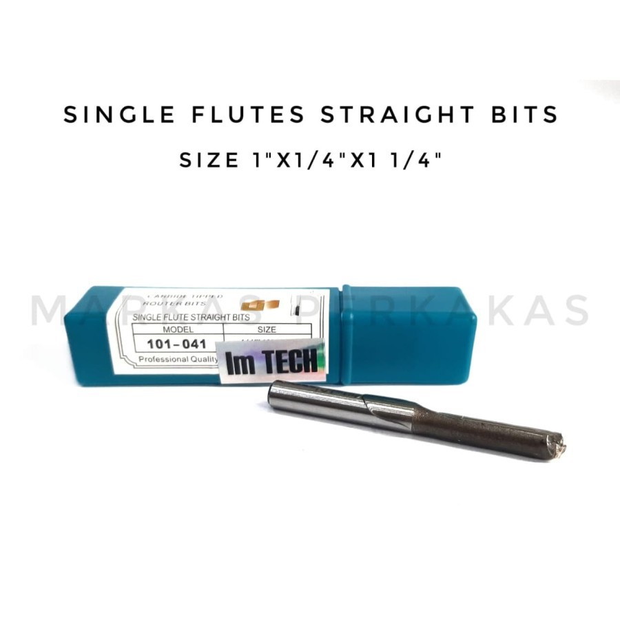 Jual Mata Profil Single Flutes Straight Bits Model 101-041 - Router ...