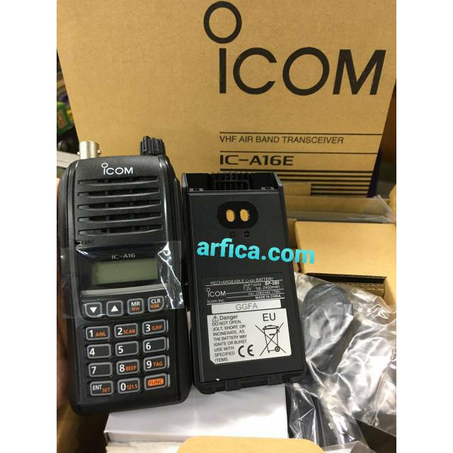 Jual HT AIR BAND ICOM IC-A16E VHF MURAH | Shopee Indonesia