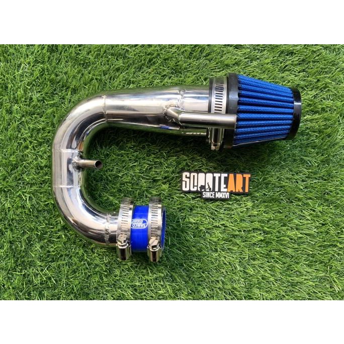 Jual Selang Intake Full Stainless + Open Filter KTC Untuk Vespa Matic ...