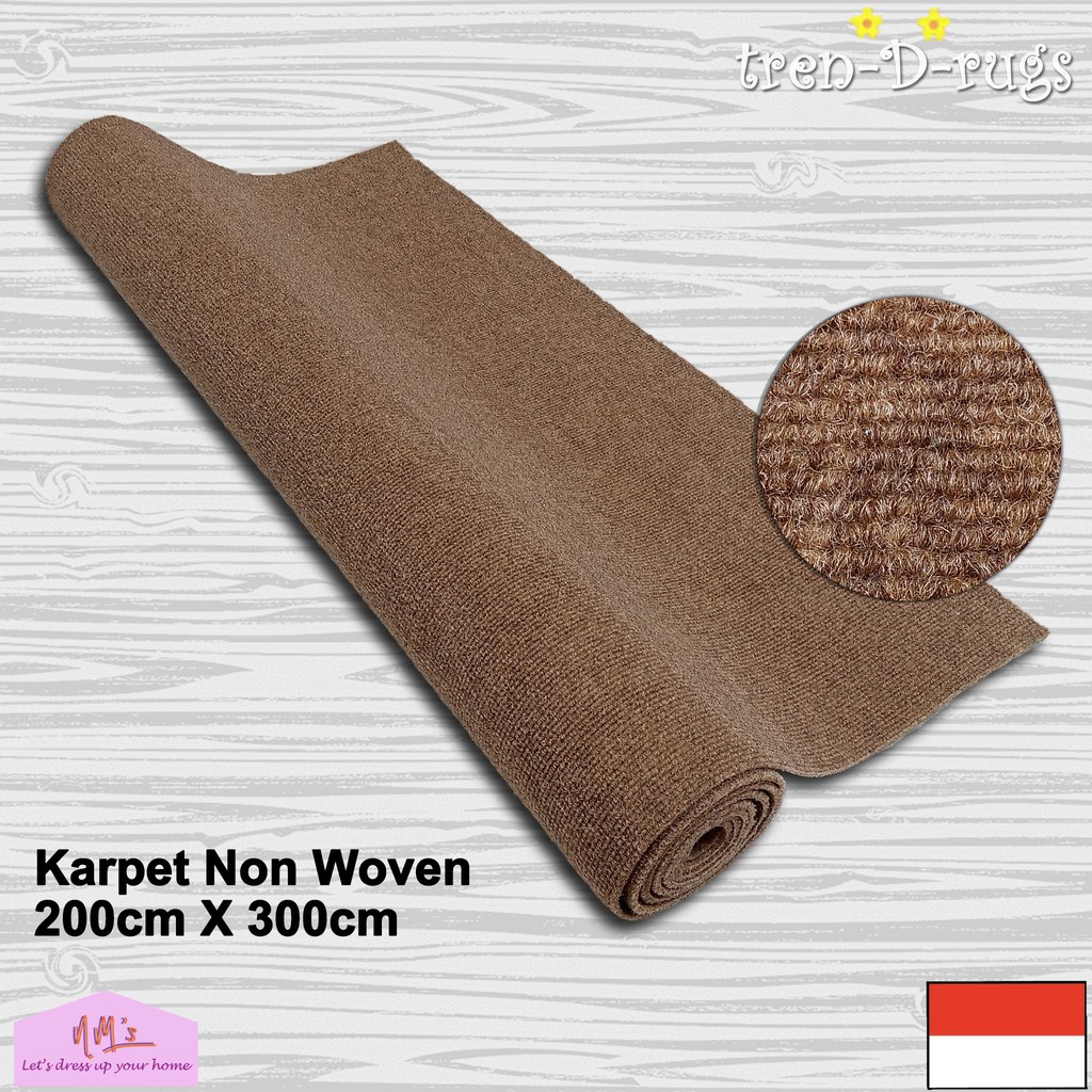 Jual Karpet non woven bludru alas lantai kasur duduk pameran panggung ...