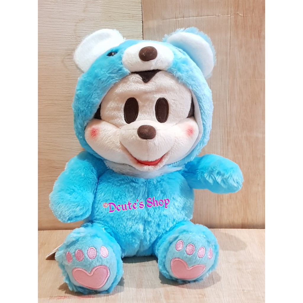 Jual Boneka Mickey Mouse pakai kostum bear warna Biru Original Disney ...