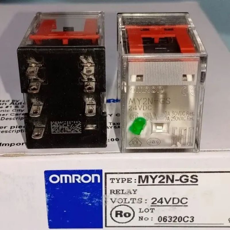 Jual Relay Omron Original MY2N-GS 24VDC | Shopee Indonesia
