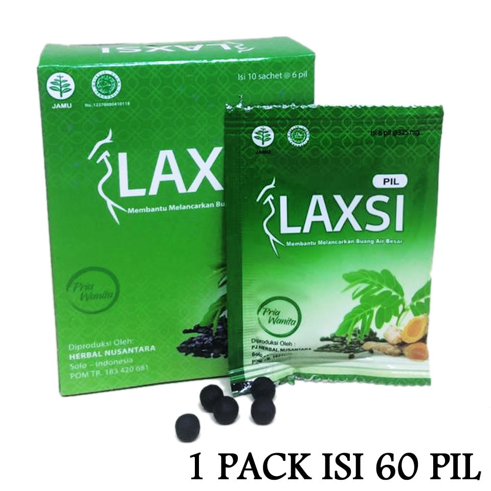 Jual Herbal Nusantara Jamu Laxsi Pil Peluntur Lemak Obat Herbal Susut ...