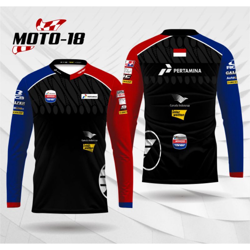 Jual jersey motogp mandalika baju kaos pertamina creww baju racing team ...