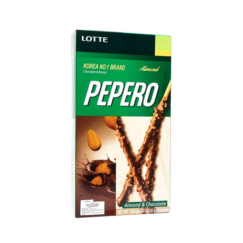 Jual LOTTE PEPERO ALMOND 32G | Shopee Indonesia