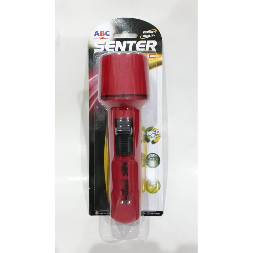 Jual Senter ABC Besar LED Baterai D (Baterai R20) | Shopee Indonesia