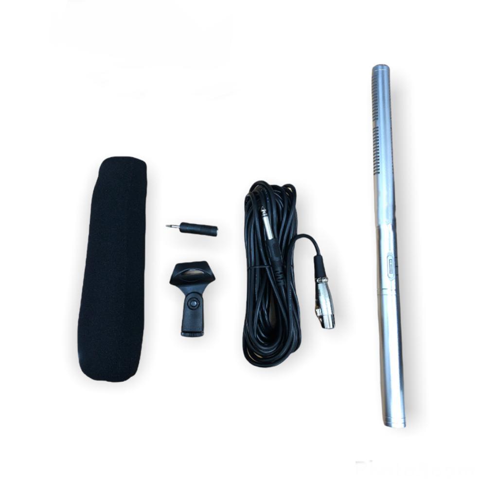 Jual mic super uni directional electret condenser microphone auw ...