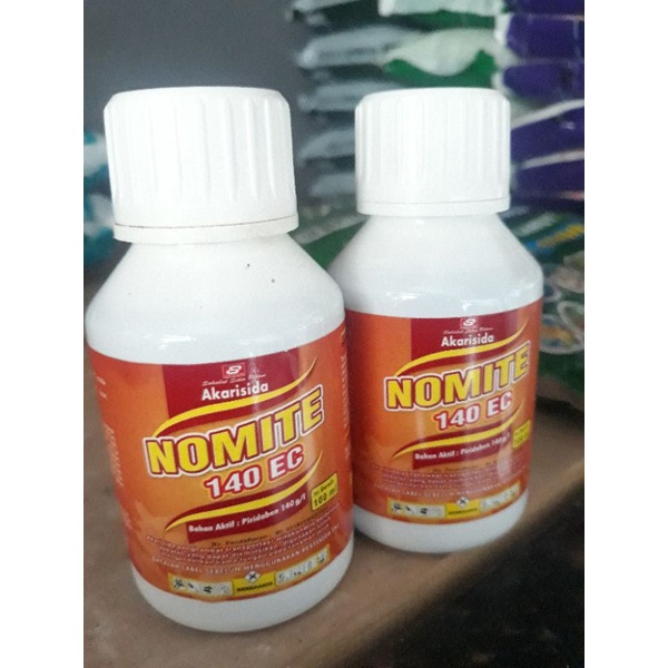 Jual insektisida akarisida nomite 140ec (piridaben) 100ml | Shopee ...