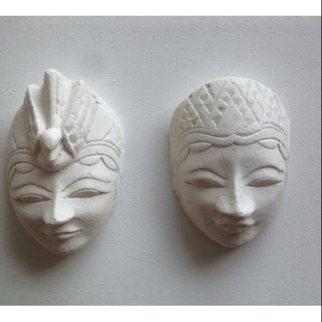 Jual Topeng polos gypsum Model Rama dan Shinta | Shopee Indonesia