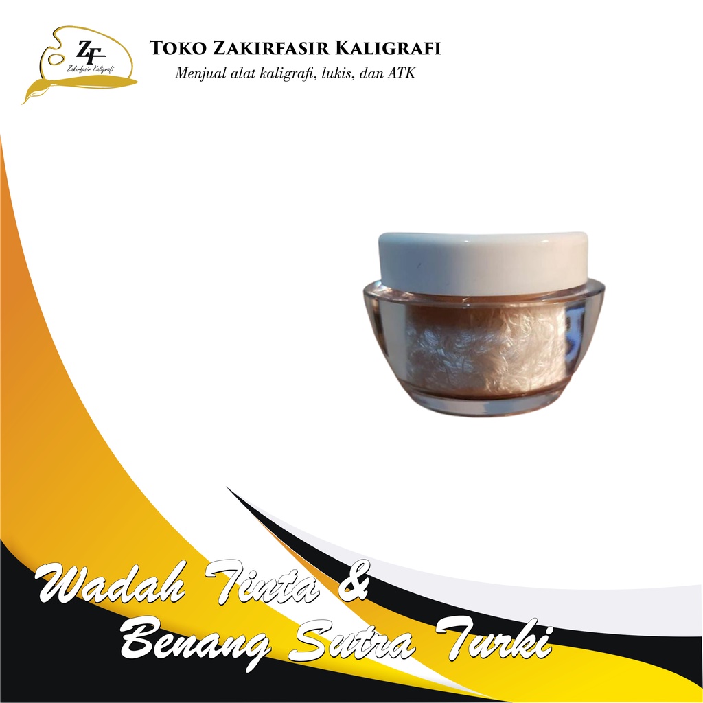 Jual WADAH TINTA DAN BENANG SUTERA TURKY/TEMPAT TINTA/BOTOL TINTA ...