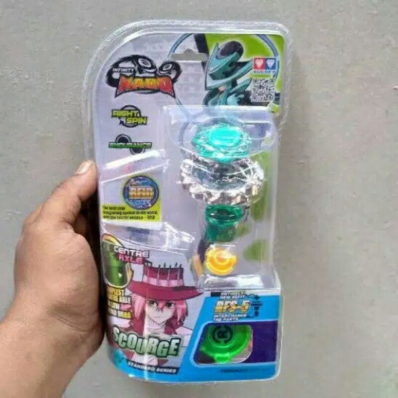 Jual Mainan gasing beyblade infinty nado standart series scourge ...