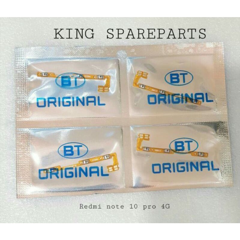 Jual FLEXIBEL FLEXIBLE FLEKSIBEL XIAOMI REDMI NOTE 10 PRO 4G ON OF OFF VOLUME ORIGINAL | Shopee ...