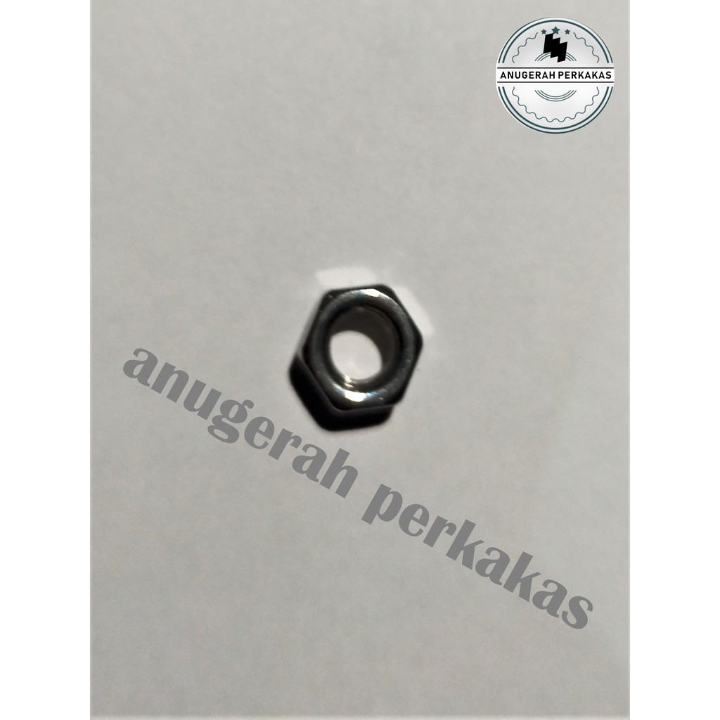 Jual Mur Baut Stainless Steel SUS 304 M6 THE (MINIMAL PEMBELIAN 10 PCS) | Shopee Indonesia