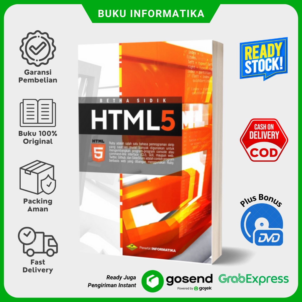Jual Buku Html 5 (Dasar-Dasar Untuk Pengembangan Aplikasi Berbasis Web ...