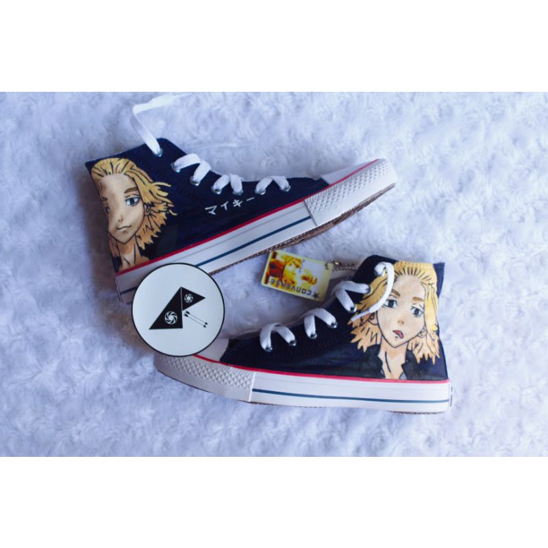 Jual Sepatu Lukis Custom (all star high) | Shopee Indonesia