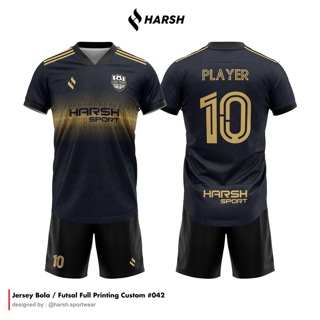Jual Jersey Futsal Full Printing Bebas Custom Design Free Nama Punggung ...
