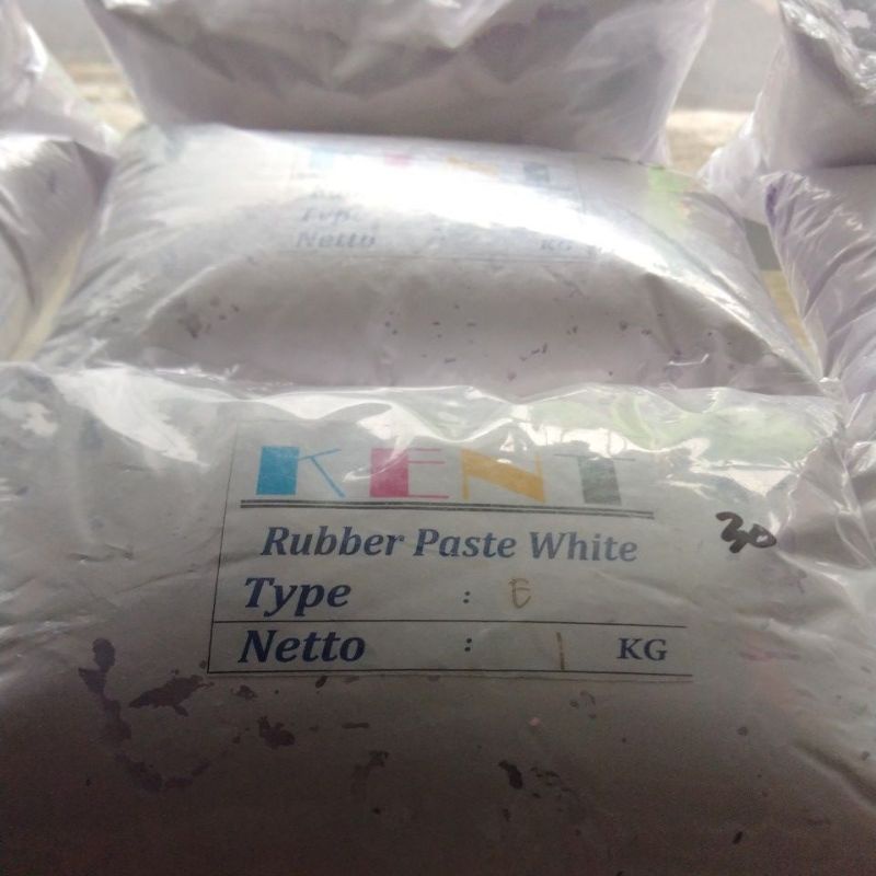 Jual Pasta Tinta Kent 1kg Rubber Sablon kaos 1kg white dan netral | Shopee Indonesia