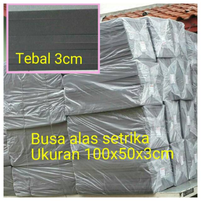 Jual Busa alas setrika . Ukuran 100x50x3cm ( busa saja) | Shopee Indonesia
