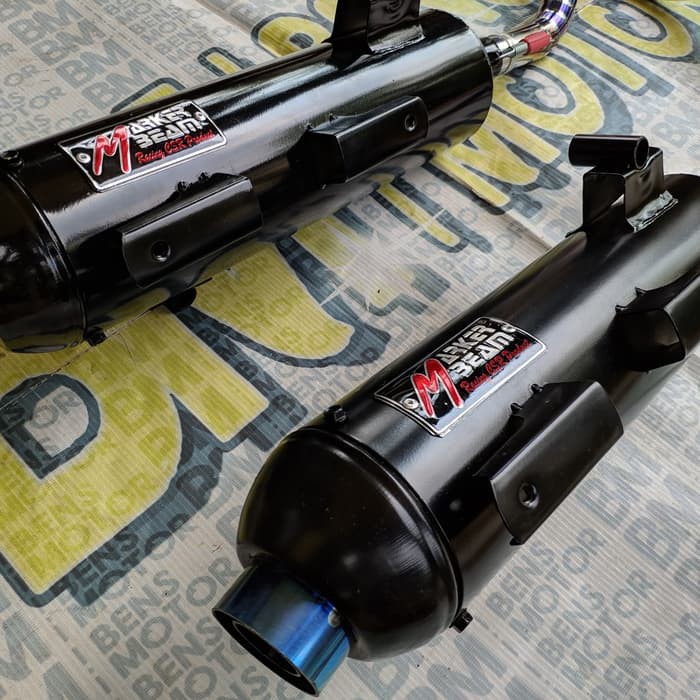 Jual Knalpot Racing HONDA VARIO 125 ESP - Two Tone Model Tsugi | Shopee ...