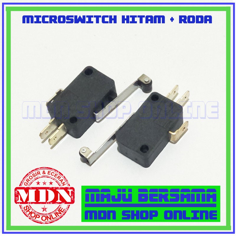 Jual Saklar Microswitch Hitam roda | Shopee Indonesia