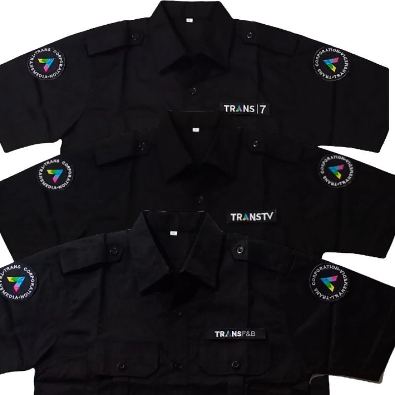 Jual kemeja trans TV baju trans TV seragam trans TV pdh trans TV kemeja ...