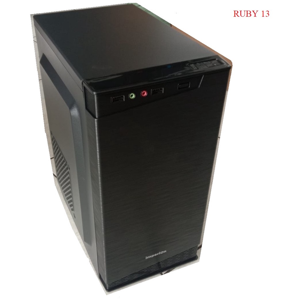 Jual Casing PC ITX MATX Imperion RUBY include PSU 500W | Shopee Indonesia
