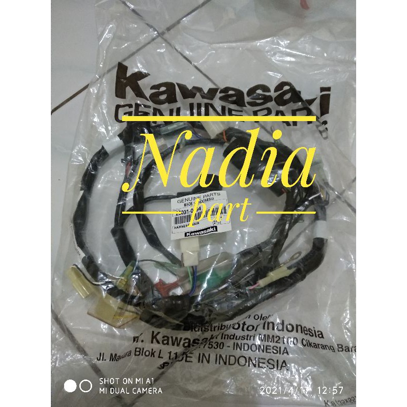 Jual kabel body, harness main ninja r kips barong original Kawasaki ...