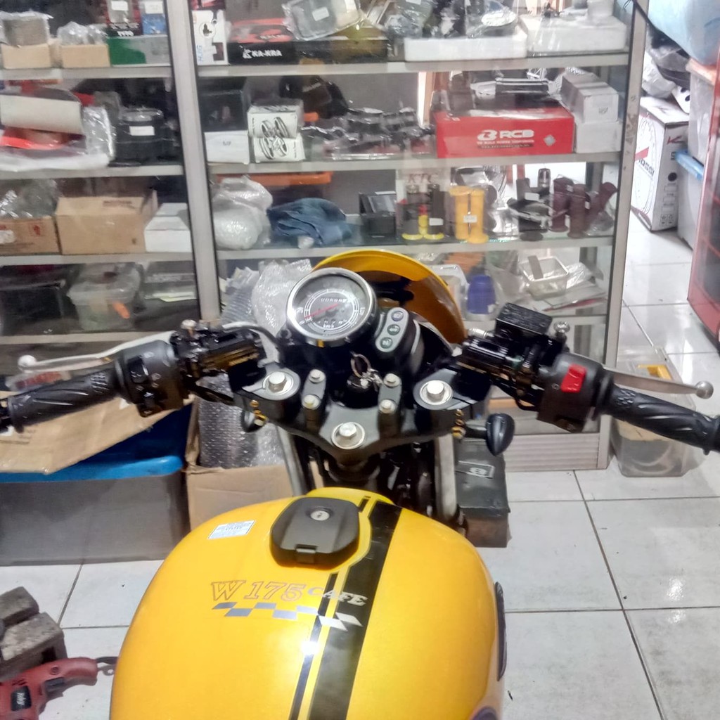 Jual Stang Jepit cafe racer Kawasaki W175 | Shopee Indonesia