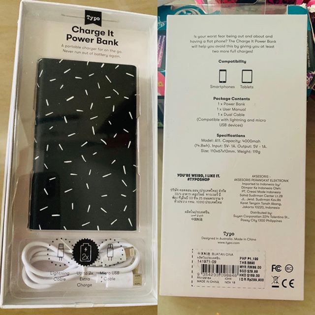 Jual Typo power bank | Shopee Indonesia