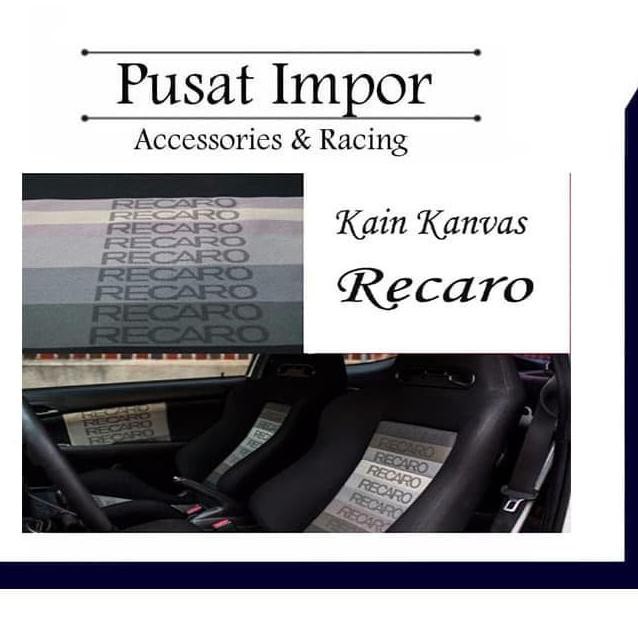 Jual Bahan Jok Racing Recaro / Kain Kanvas Jok Recaro Regradasi ...