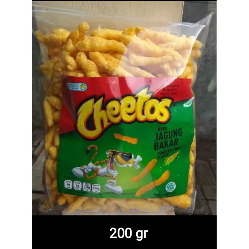 Jual Cheetos Rasa Jagung Bakar 200 gr Cemilan Makanan Ringan Free ...