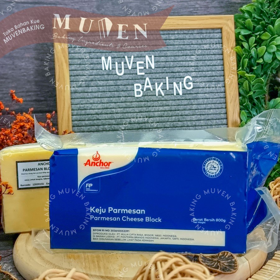 Jual ANCHOR PARMESAN BLOCK 800 GR | Shopee Indonesia