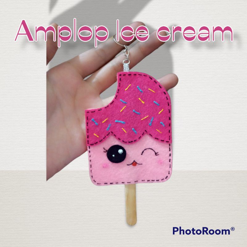 Jual AMPLOP FLANEL BENTUK ES KRIM ICE CREAM LUCU KAWAI | Shopee Indonesia
