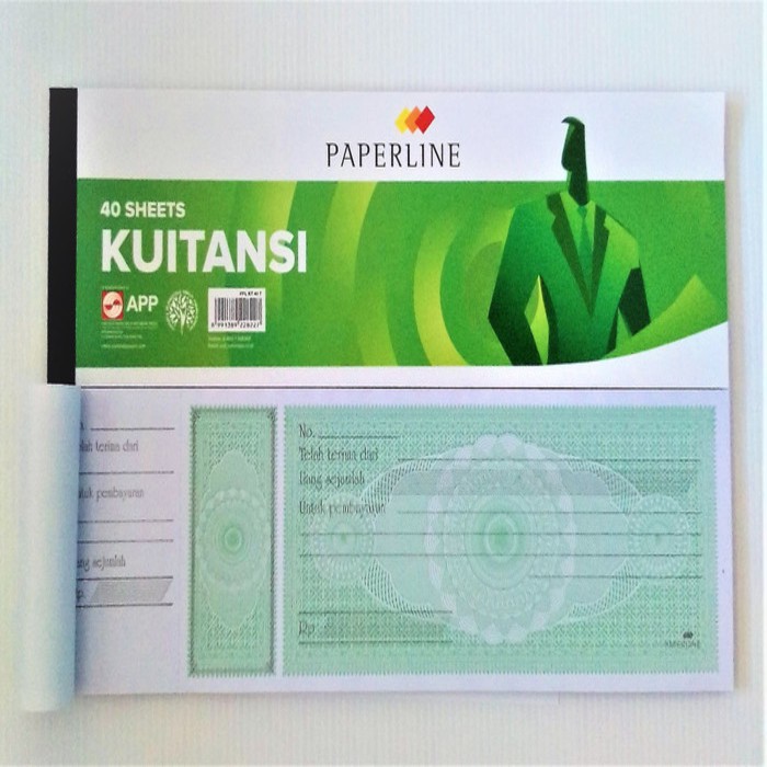 Jual BUKU KWITANSI PAPERLINE KT 40 T (SEDANG) | Shopee Indonesia