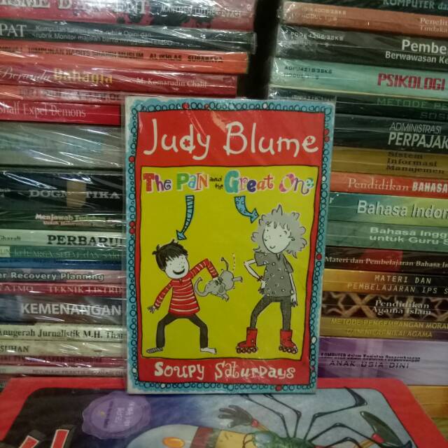 Jual Original Buku Import The Pain And The Great One By Judy Blume ...