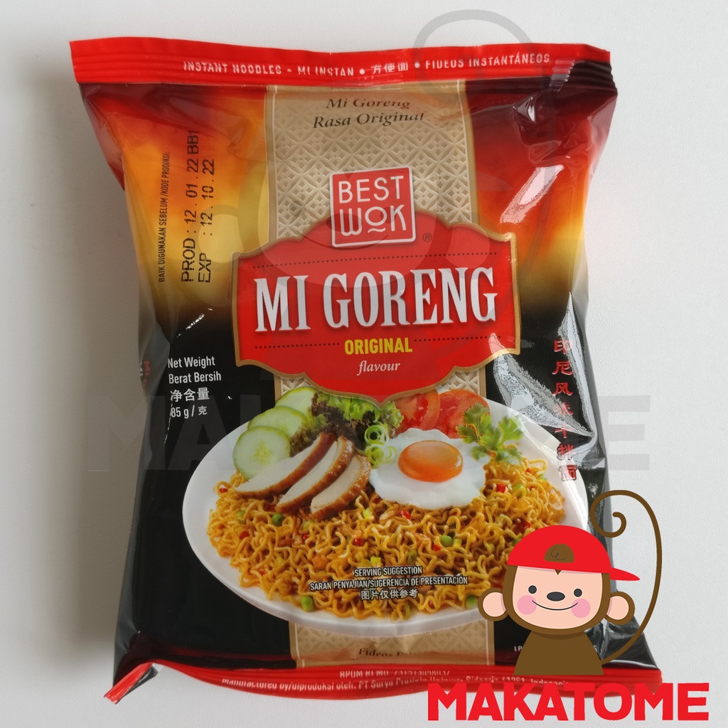 Jual Best Wok Mie Goreng Original 85gr mi instan 85 gr bestwok instant | Shopee Indonesia