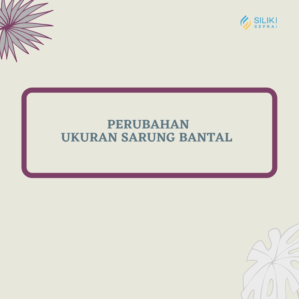 Jual Perubahan Ukuran Sarung Bantal dan Sarung Guling | Shopee Indonesia