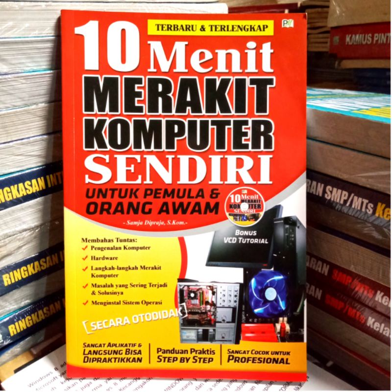 Jual Buku 10 menit merakit komputer sendiri untuk pemula dan orang awam ...
