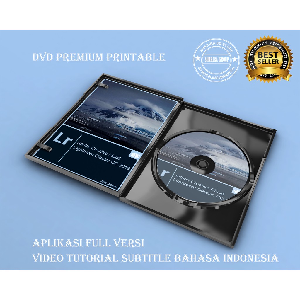 Jual DVD Adobe Lightroom Classic 2019 plus Tutorial sampai Mahir ...