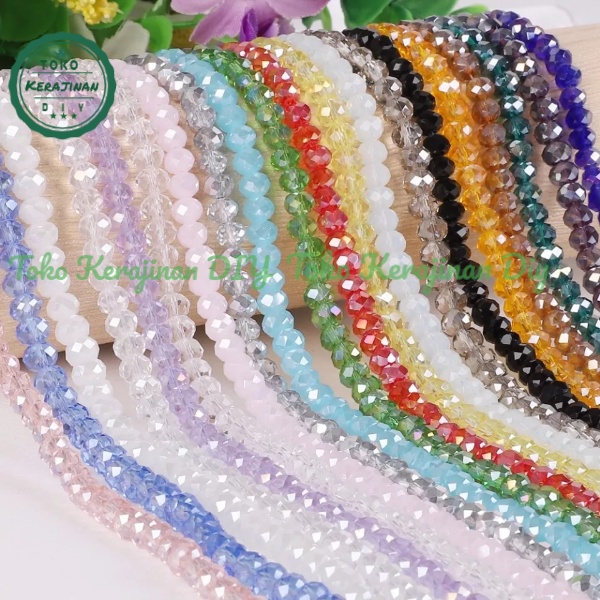 Jual Kristal Ceko 4/6/8mm Manik Crystal Ceko Bapau Bening | Shopee Indonesia