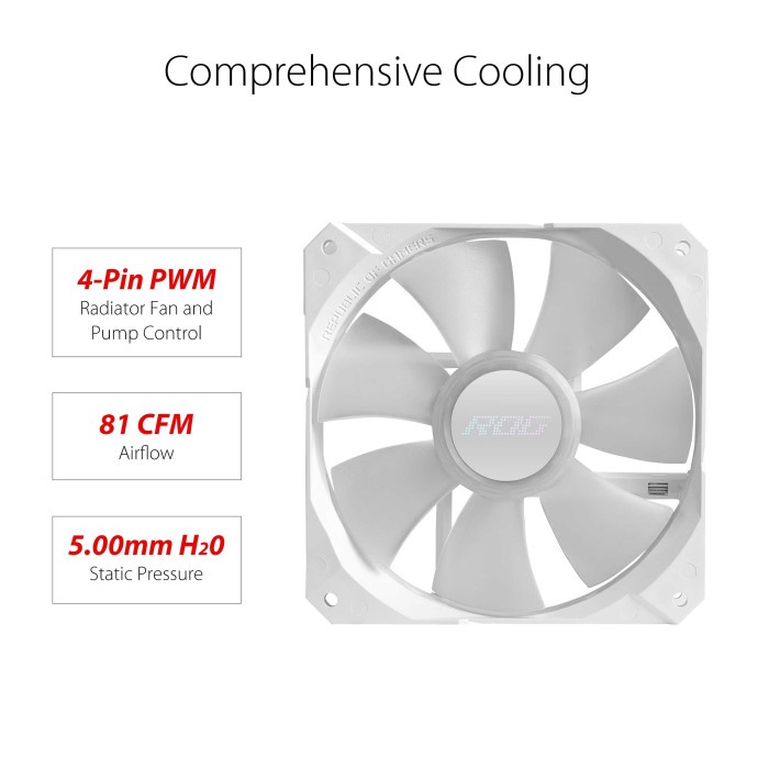 Jual Internal Fan Cooler ASUS ROG Strix LC II 240 ARGB 240mm Liquid CPU ...