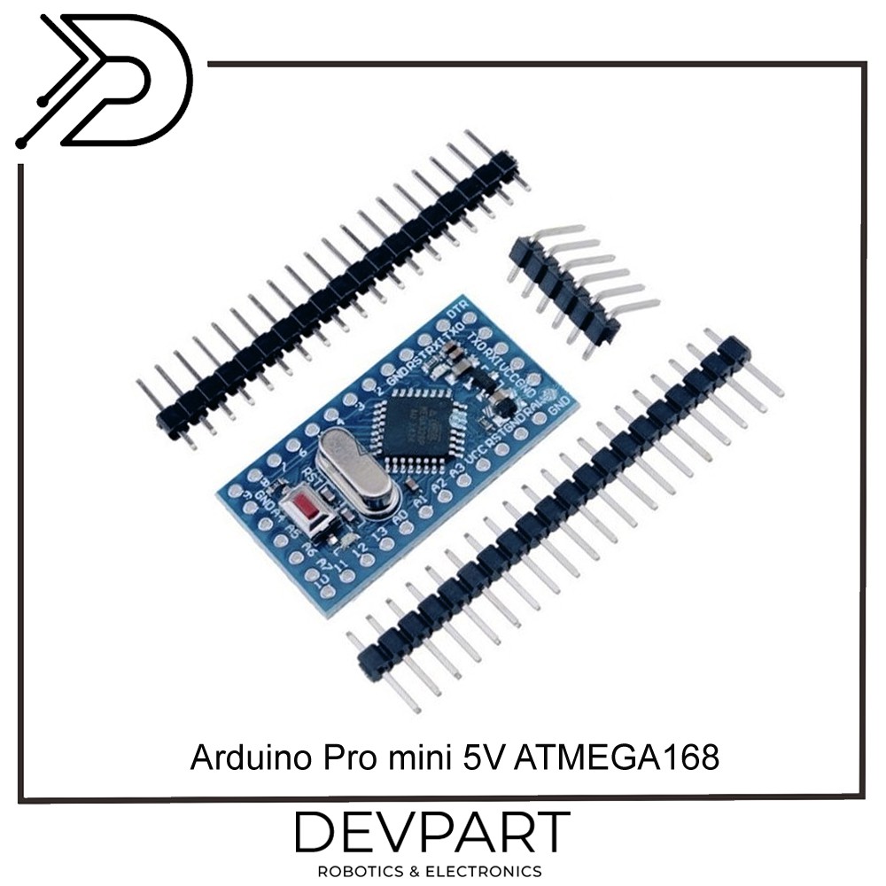Jual Arduino Pro Mini Atmega 168 Module 5v 16m Shopee Indonesia